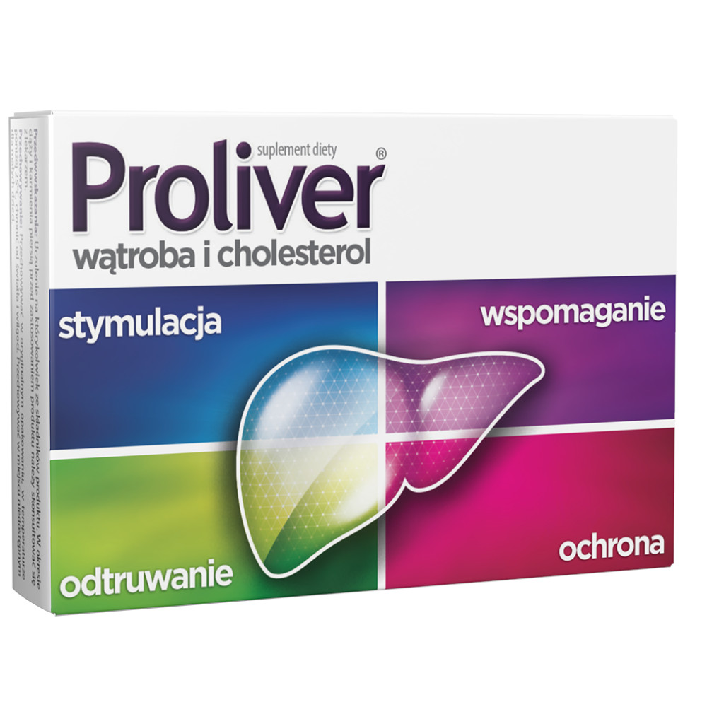 Proliver Choline + Artichoke + Chicory Liver Detox 30 tablets - Health ...
